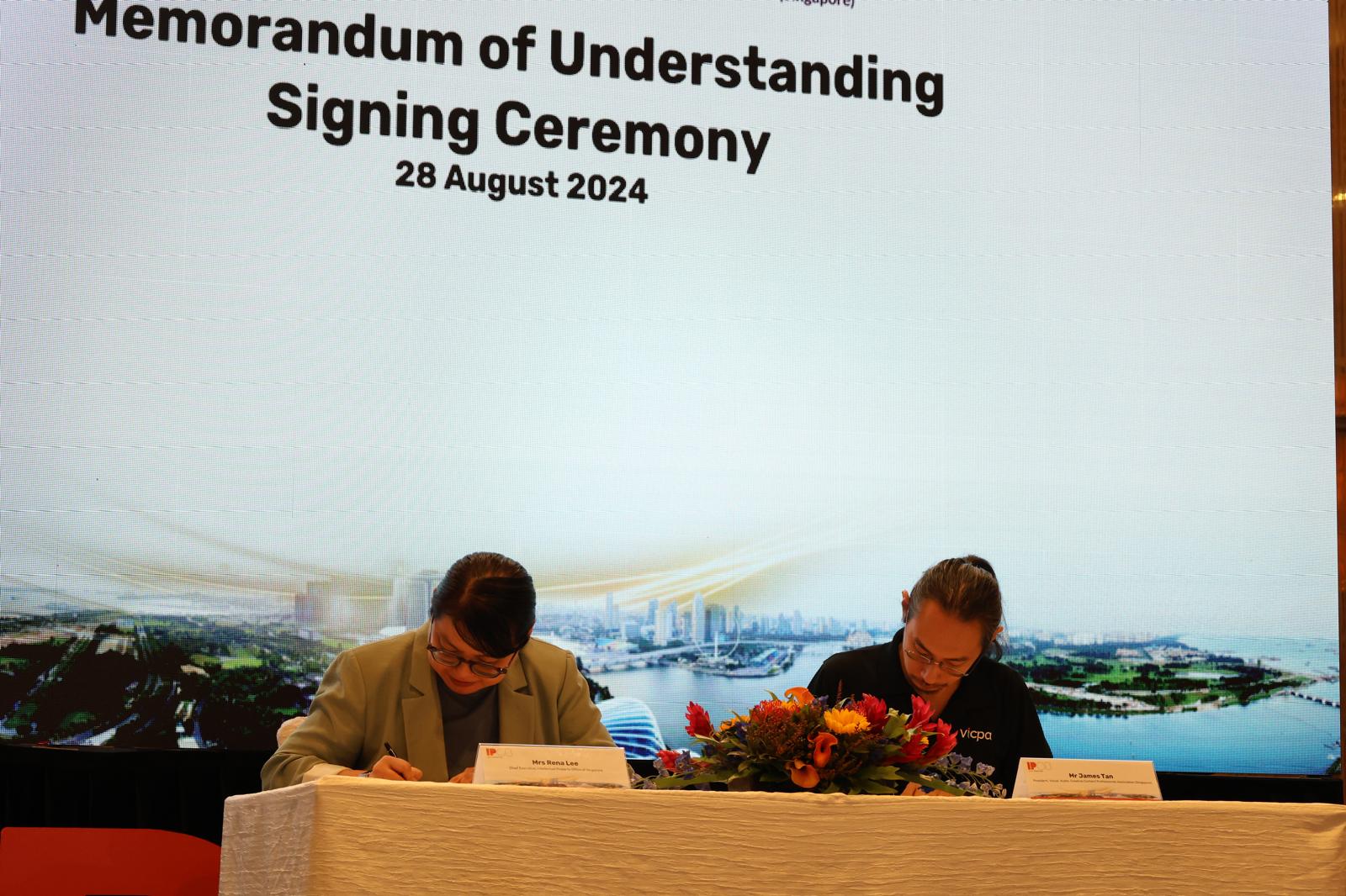 VICPA inks landmark MoU with IPOS Singapore at IP Week 2024. – Visual ...